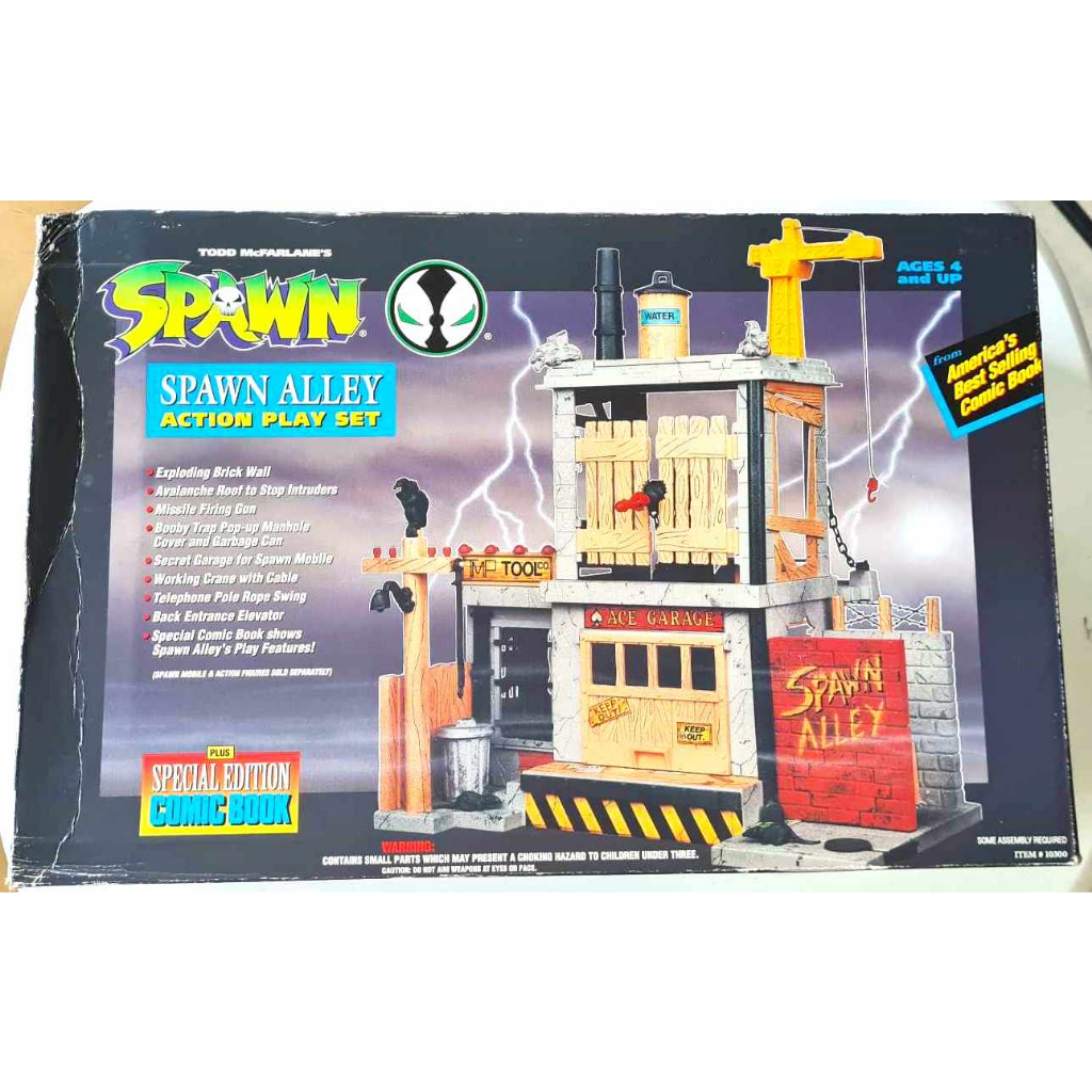 {GOT} Spawn Spawn Alley Action Playset Collectible Set *Sealed* -b40 ...