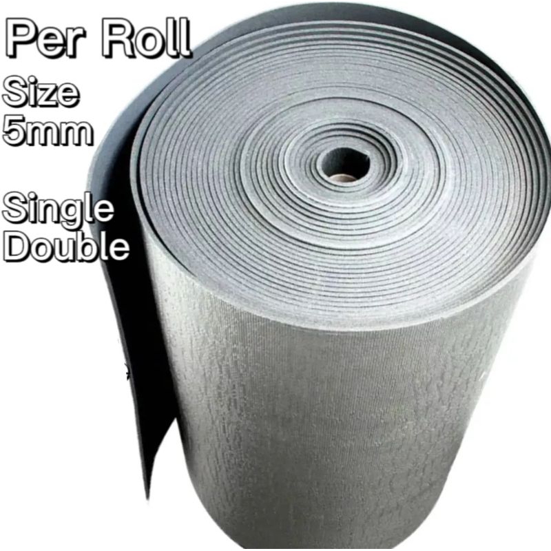 Locally Made Insulation Foam 50meters 5mm,10mm thickness Single, Double ...