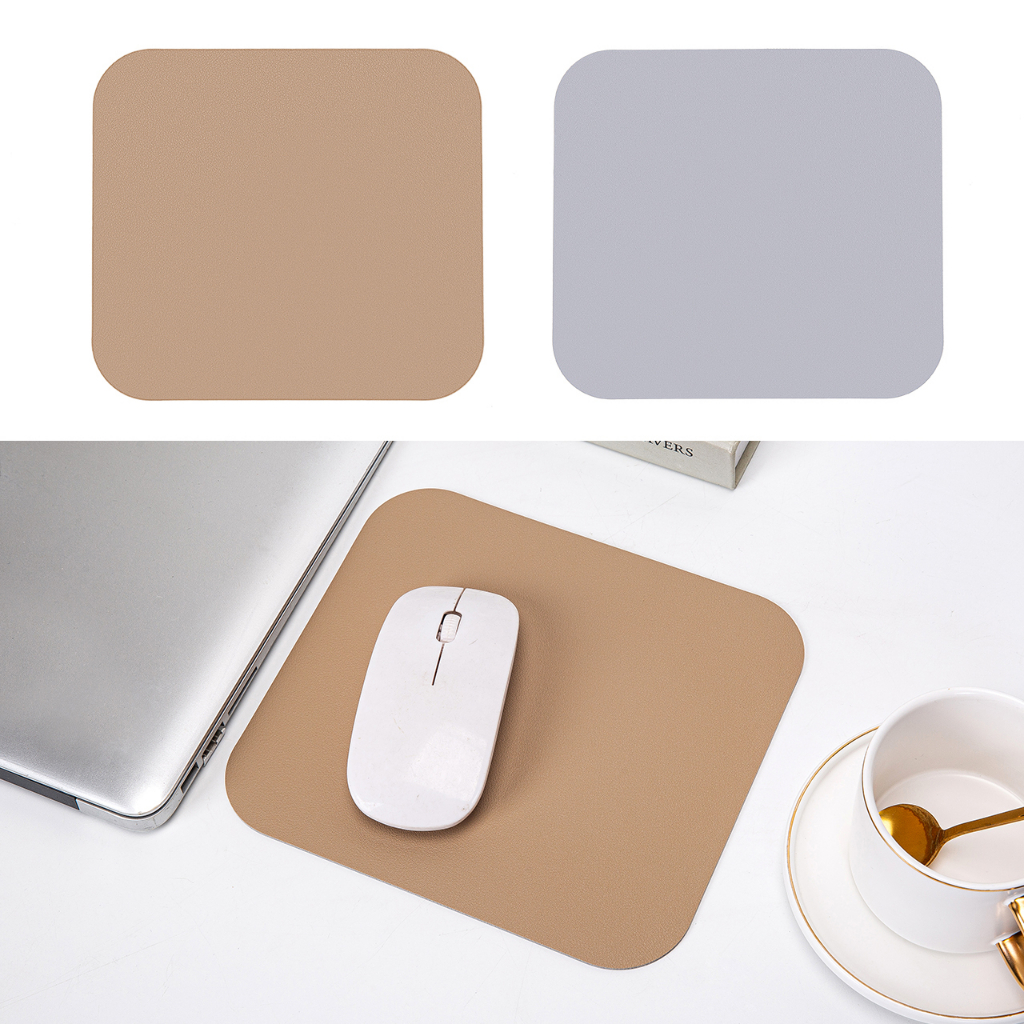 Two Tone Mouse Pad Leather Mouse Pad Double Sided Mouse Pad Large Mouse ...