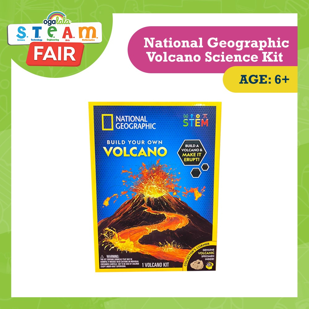 National Geographic - Volcano Science Kit | Shopee Philippines