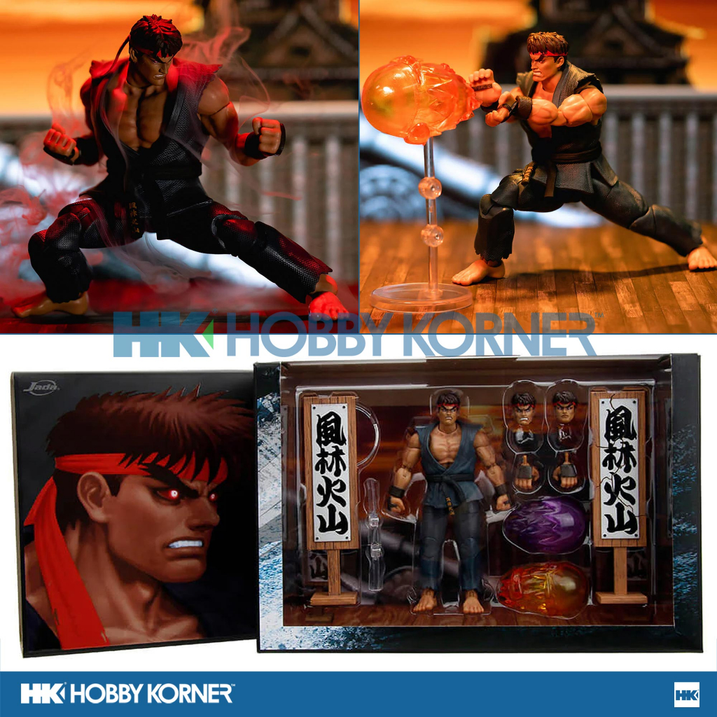 (IN STOCK) JADA TOYS 6 Inch Scale Street Fighter Evil Ryu (SDCC Exclusive) | Shopee Philippines