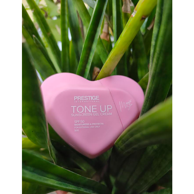 Prestige Tone Up Sunscreen Gel Cream SPF50 50g | Shopee Philippines