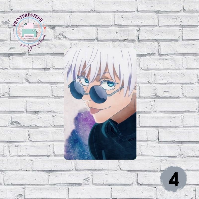GOJO SATORU Photocards: PART 3 || Jujutsu Kaisen Season 2 | Shopee ...