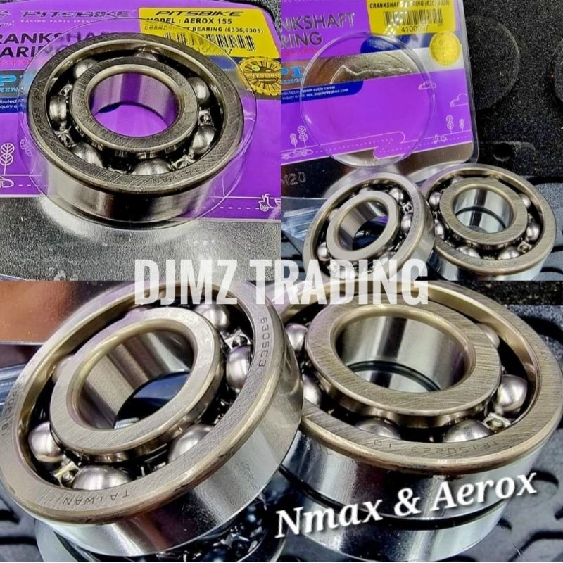NMAX V1-V2 / AEROX V1-V2 | Diamond Crankshaft / Side Bearing ( 2 PCS) | 6305 , 6306 | Pitsbike X ...