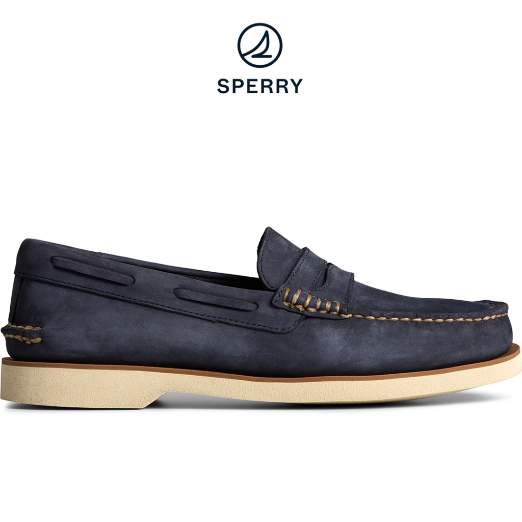 SPERRY Men's Penny Double Sole Loafer Navy (STS25175) | Shopee Philippines