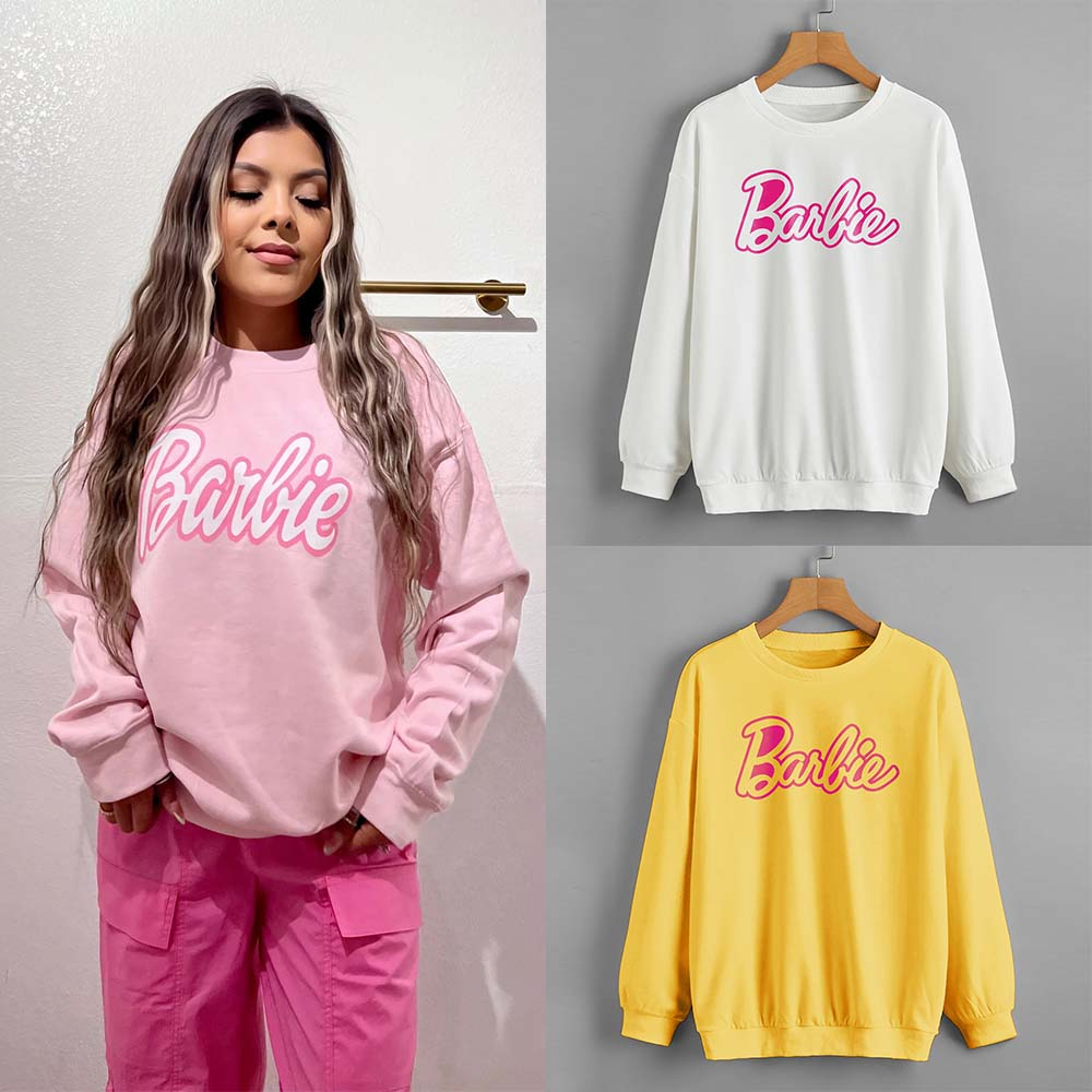 SS BARBIE Jacket Sweater Unisex Pullover | Shopee Philippines