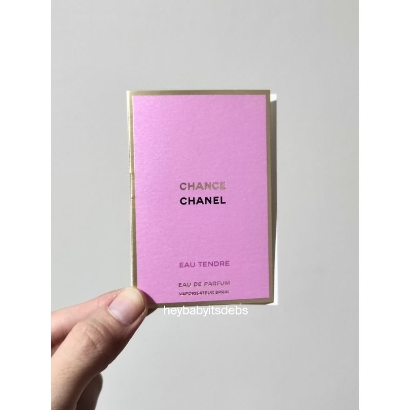 Authentic Chan€l Chance Fraiche / Eau Tendre EDP / EDT Sample Perfume ...