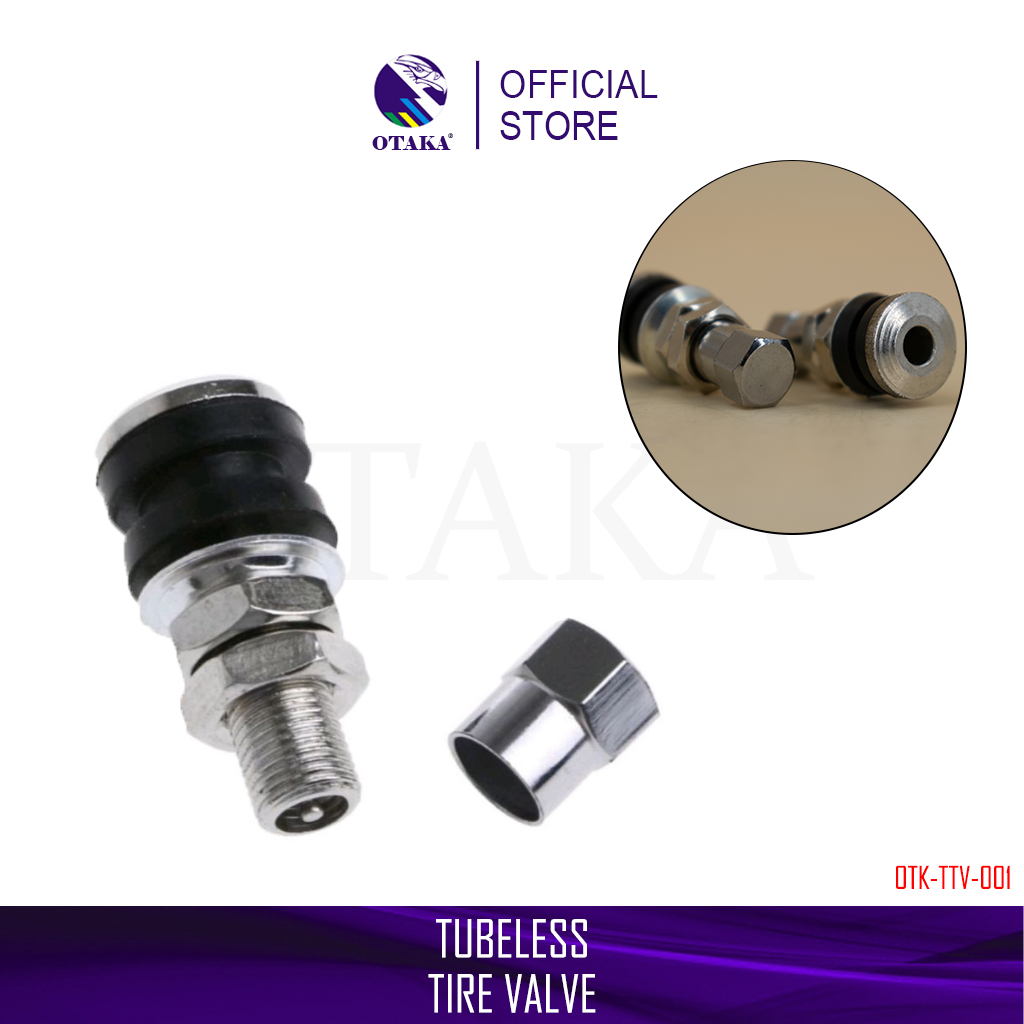 (OTAKA) TUBELESS TIRE VALVE / ALLOY PITO (SIMILAR STAINLESS) | Shopee ...