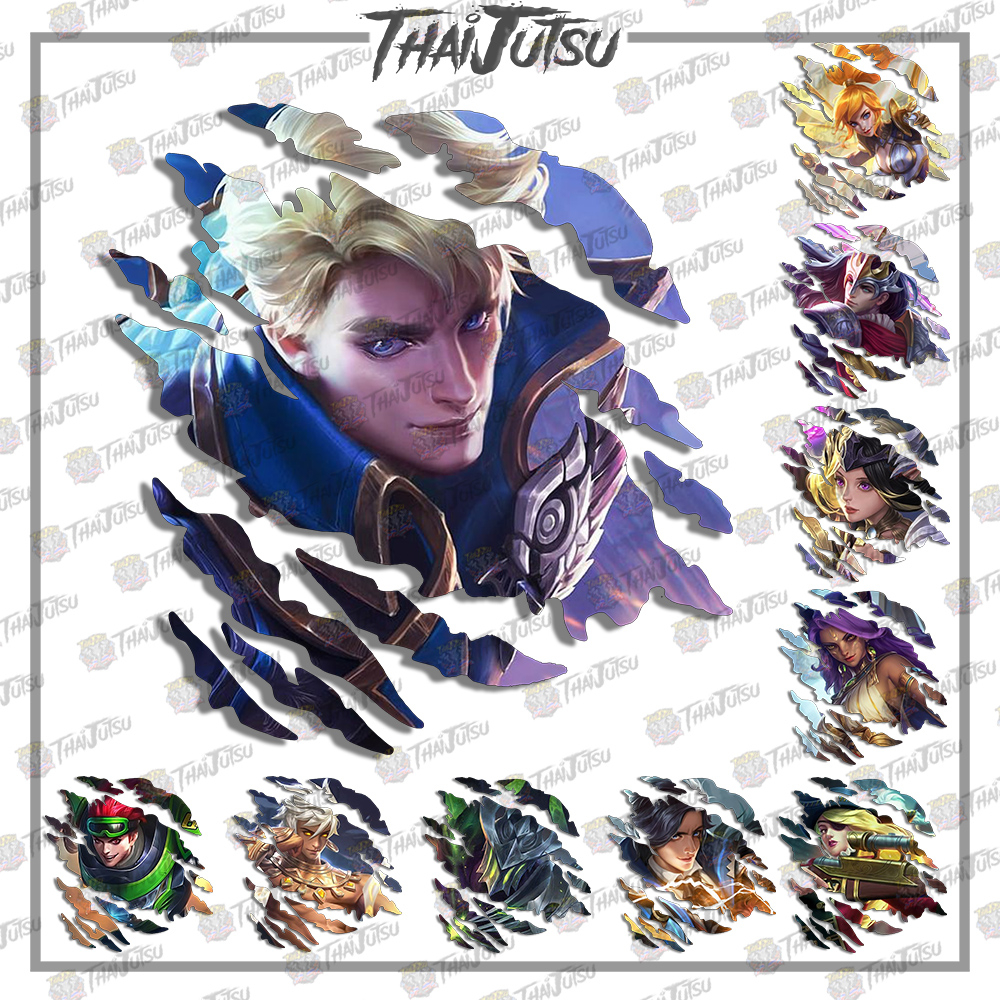 ML | ANIME SCRATCH STICKER【ThaijutsuStickers】 | Shopee Philippines
