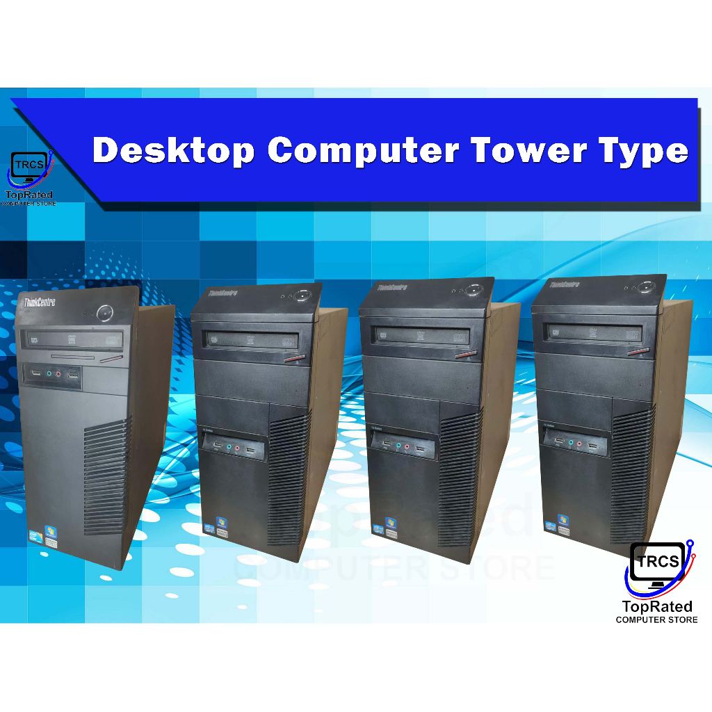 Desktop Computer Lenovo Tower Type Desktop i3 i5 1st Gen 2nd Gen 3rd ...