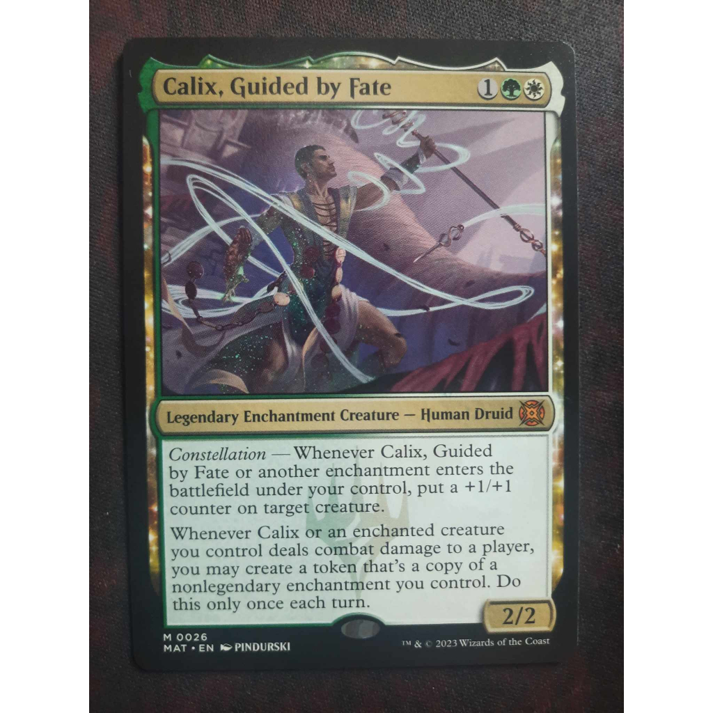 Calix, Guided by Fate ( MTG / Mythic / Legendary Creature / MAT ...
