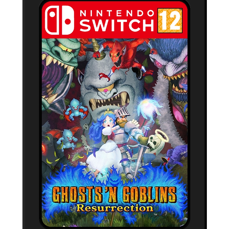 Ghosts n Goblins: Resurrection - (Emulated for PC) Switch | Shopee ...