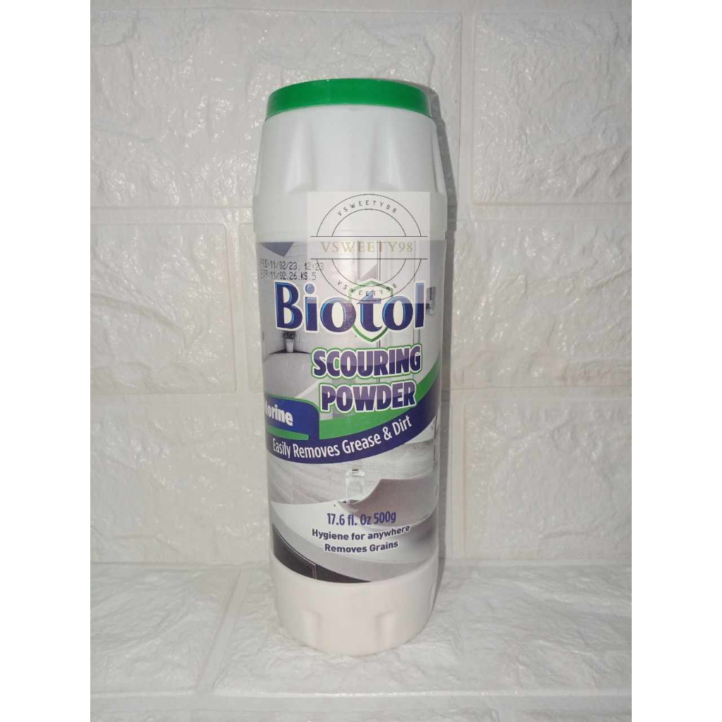 Biotol Scouring Powder Chlorine (500g) | Shopee Philippines
