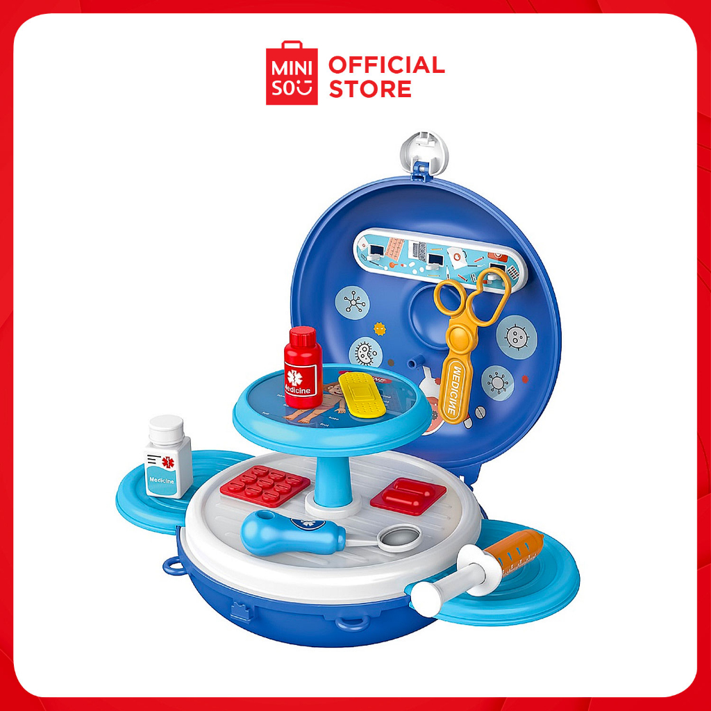 MINISO Donut Series Play House Plastic Toy Set Medicine B | Shopee ...