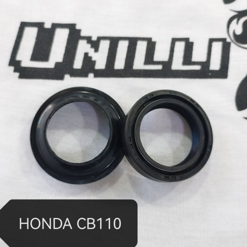 MOTORCYCLE FRONT SHOCK OIL SEAL FOR HONDA CB110 SET (COD) | Shopee ...