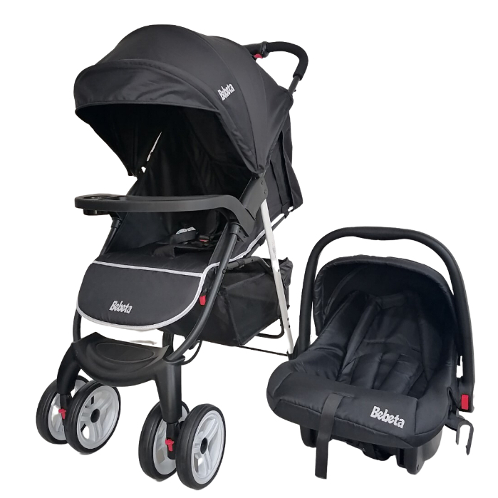 Bebeta Stroller Buggy Type One Hand Fold Belt with Carrier | Shopee ...