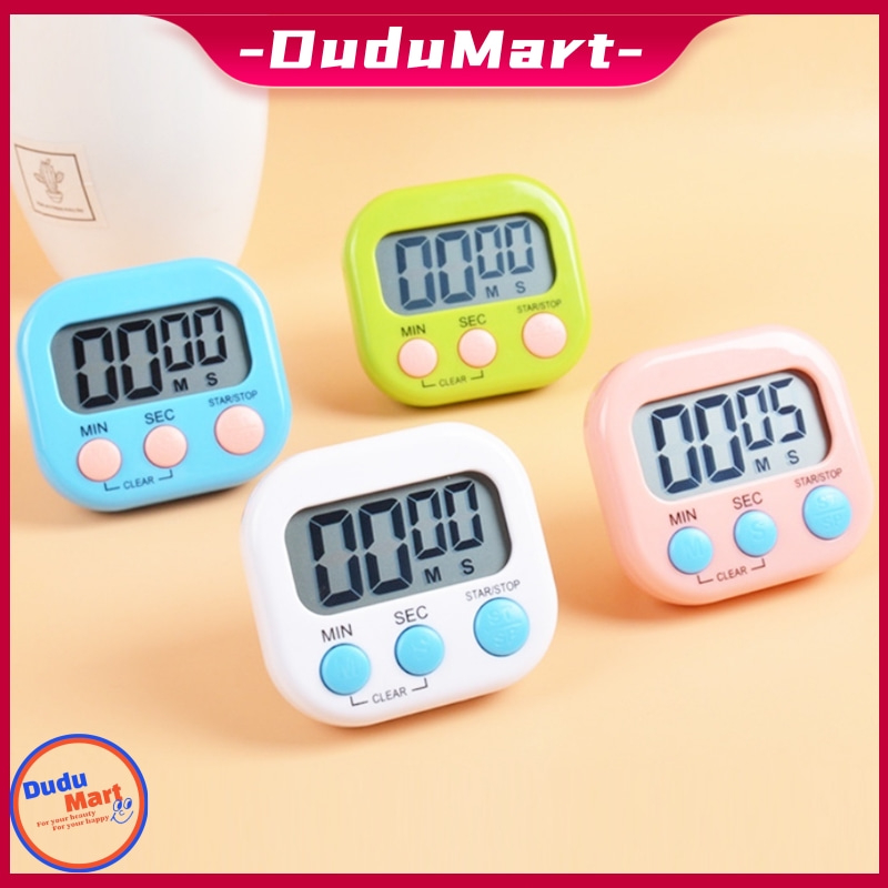 DuduMart Large LCD Digital Kitchen Cooking Timer Count Down Up Clock ...