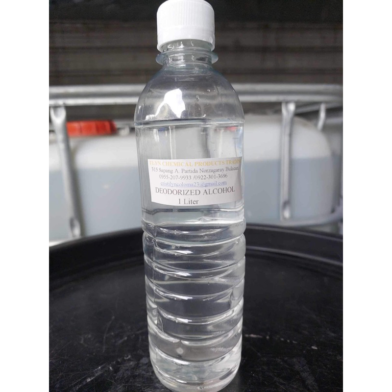 Deodorized Alcohol 1 Liter | Shopee Philippines