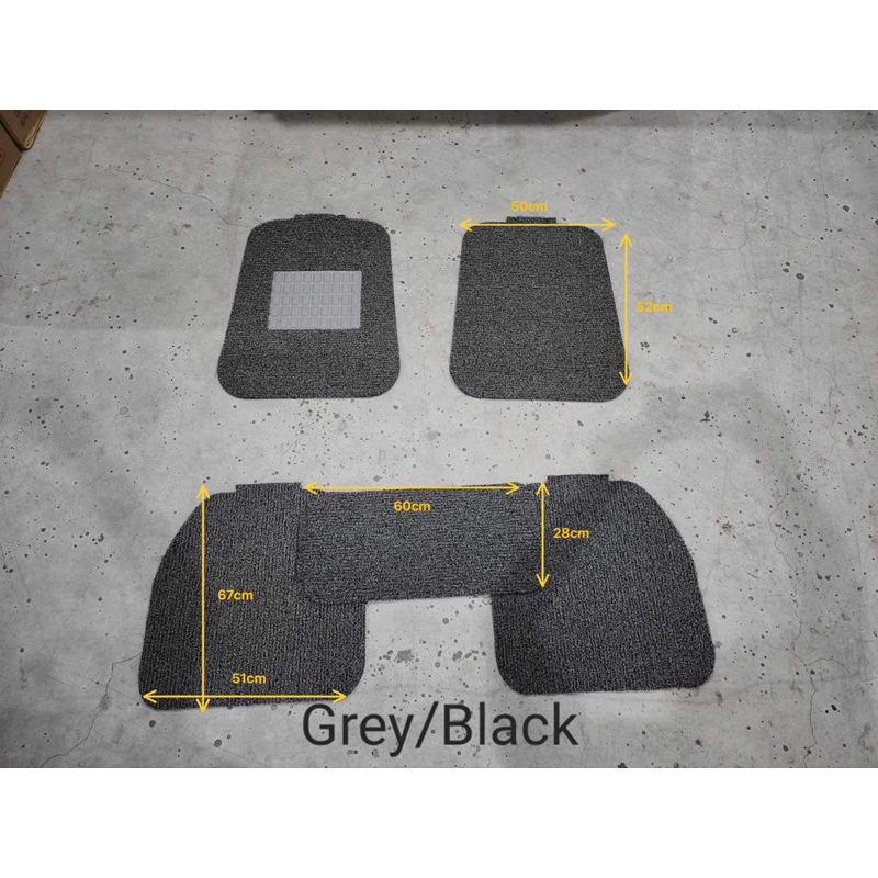 Universal Car Mat Coil Matting Nomad 3M 5pcs | Shopee Philippines