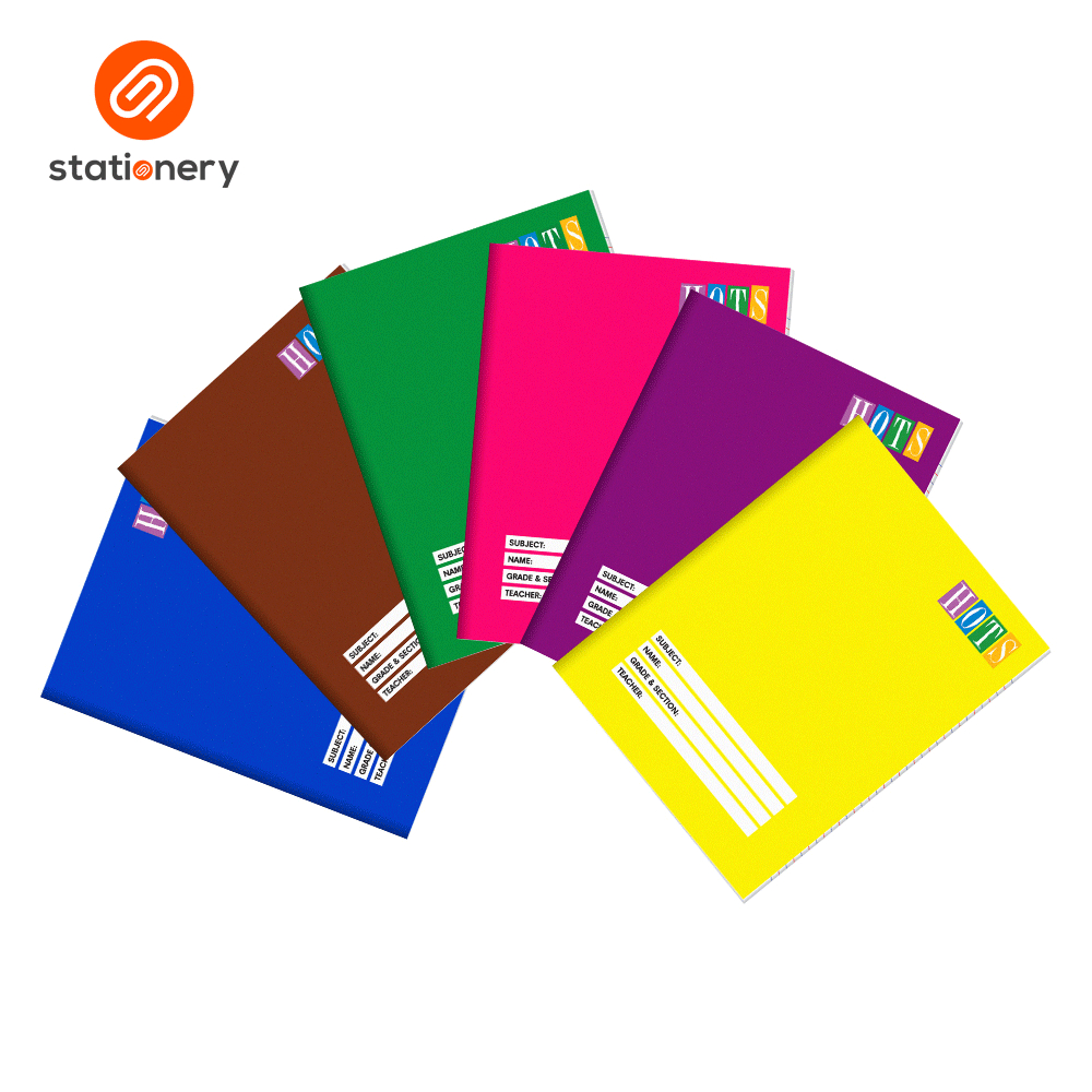 Hots Color Coded Writing Notebook pack of 7 | Shopee Philippines