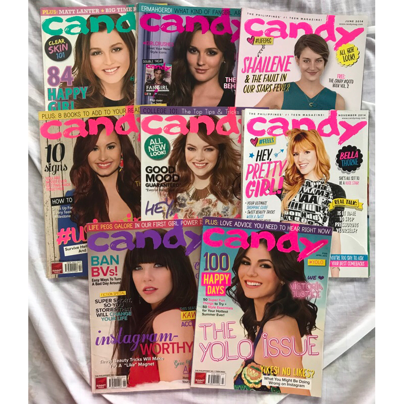 Hollywood Celebrity Candy Magazine | Shopee Philippines