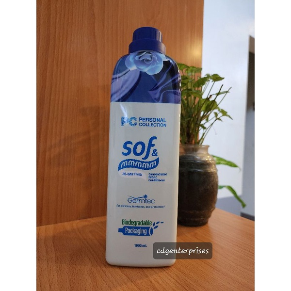 PC SOF ALL TIME FRESH Concentrated Fabric Conditioner 1000ml | Shopee ...
