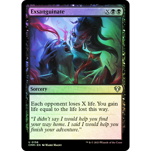 Exsanguinate - Commander Masters (CMM) | Shopee Philippines
