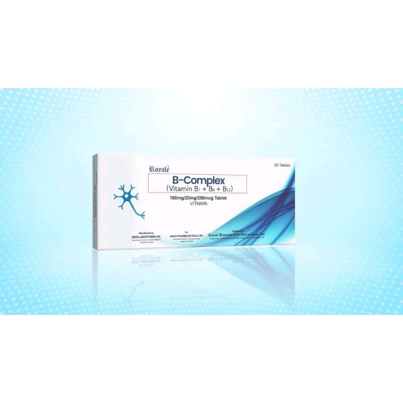 Royale B Complex Vit B1+B6+B12 | Shopee Philippines