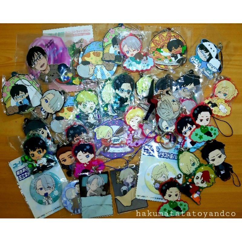 Yuri On Ice Merchs /Keychains/ Badges items | Shopee Philippines