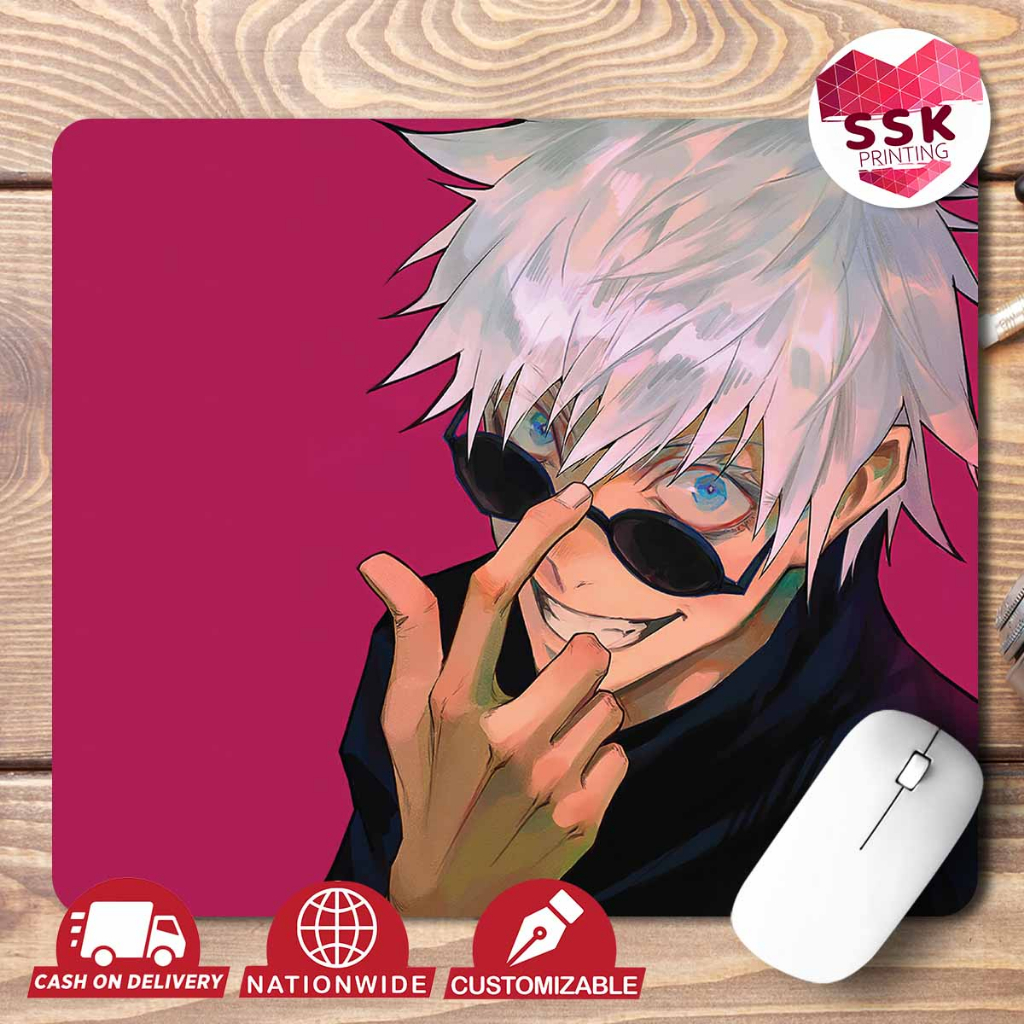 Gojo Mousepads | Jujutsu Kaisen | 5mm | Shopee Philippines