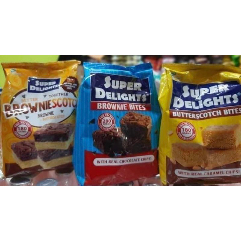 Super Delights Brownie Bites/ Brownie 280g | Shopee Philippines