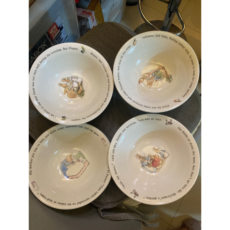 Peter Rabbit by Beatrix Potter Bowl | Shopee Philippines