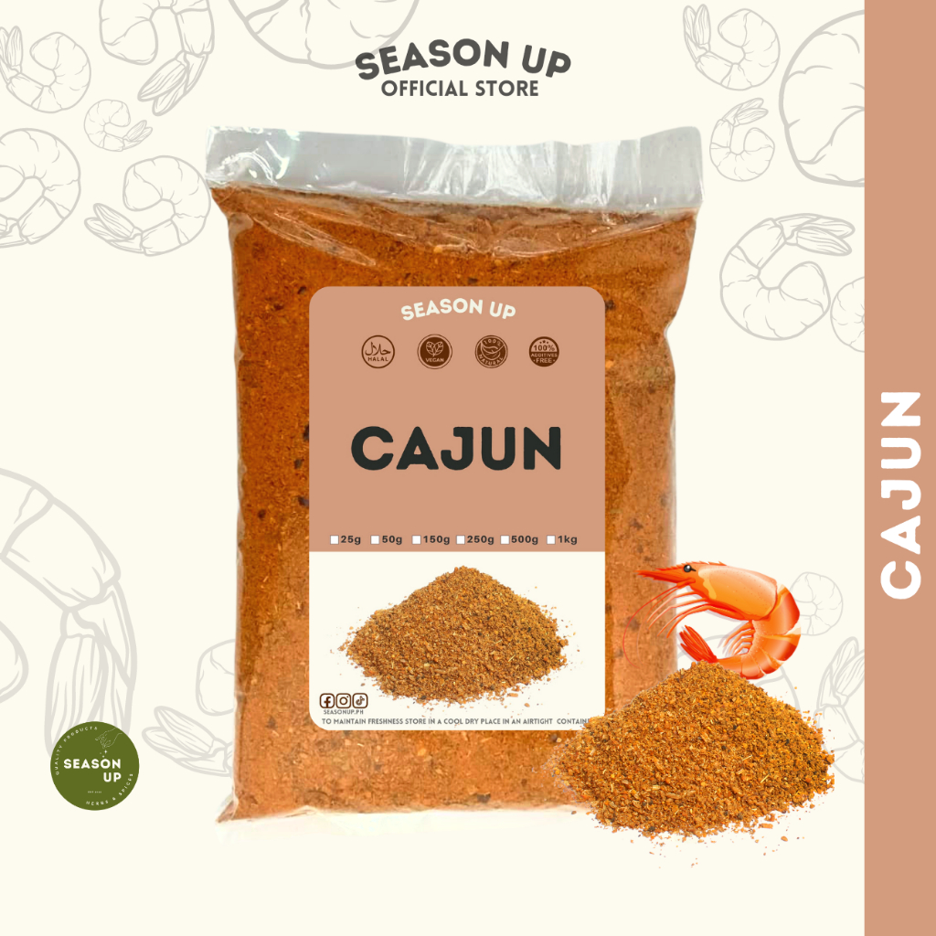 SeasonUp Cajun Seasoning Powder (100grams) | Shopee Philippines
