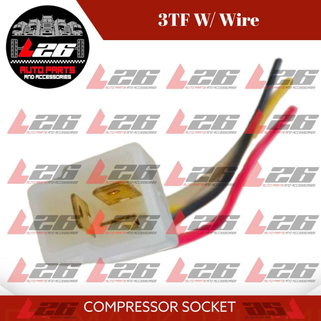 Universal 3TF COMPRESSOR SOCKET with wire | Shopee Philippines