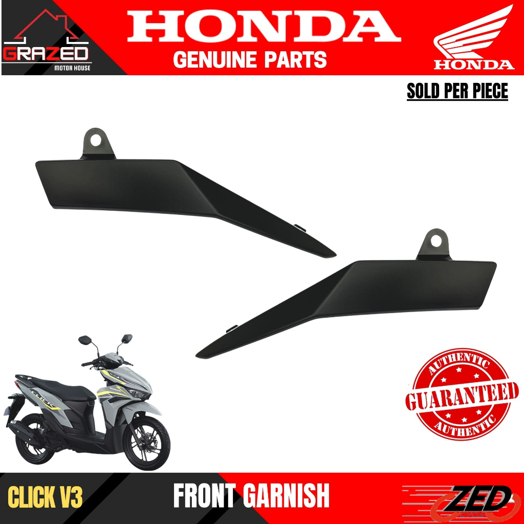 FRONT GARNISH for Honda Click V3 (R:64320-K2V-N30ZA / L:64420-K2V-N30ZA ...