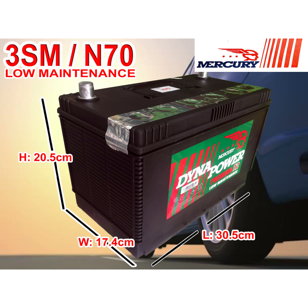 3SM N70L DYNA POWER PREMIUM LOW MAINTENANCE | Shopee Philippines