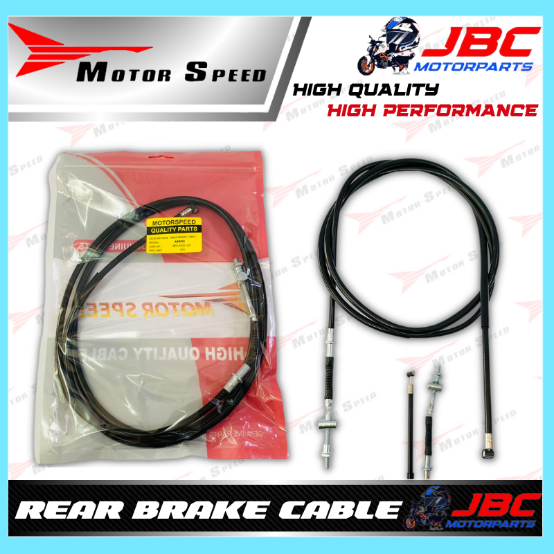 Motorcycle Rear Brake Cable Aerox Click 125 Rusi TC125 Click KVB-920 ...