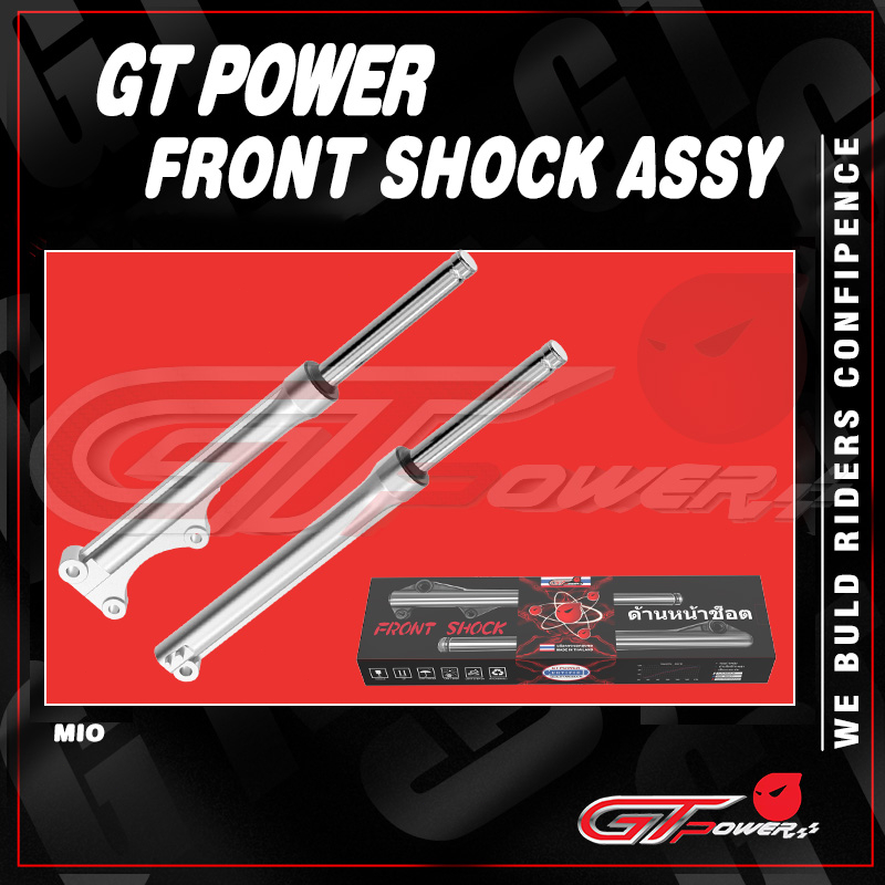 GT POWER FRONT SHOCK ASSY MIO SPORTY / MIO SOULTY / MIO I 125 / MIO I ...