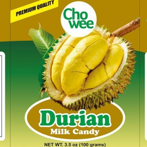 Chowee Durian Milk Candy 100 grams | Shopee Philippines