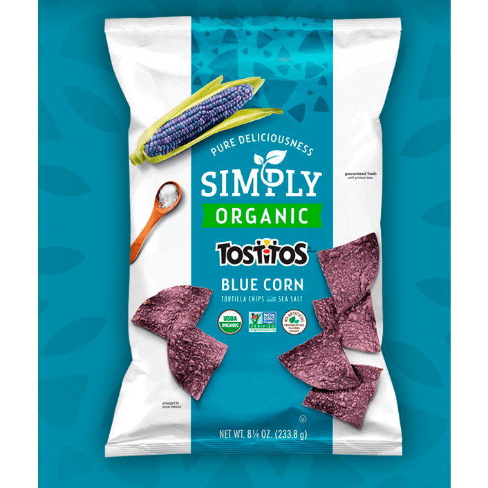 Simply Tostitos Organic Blue Corn Tortilla Chips 255g | Shopee Philippines