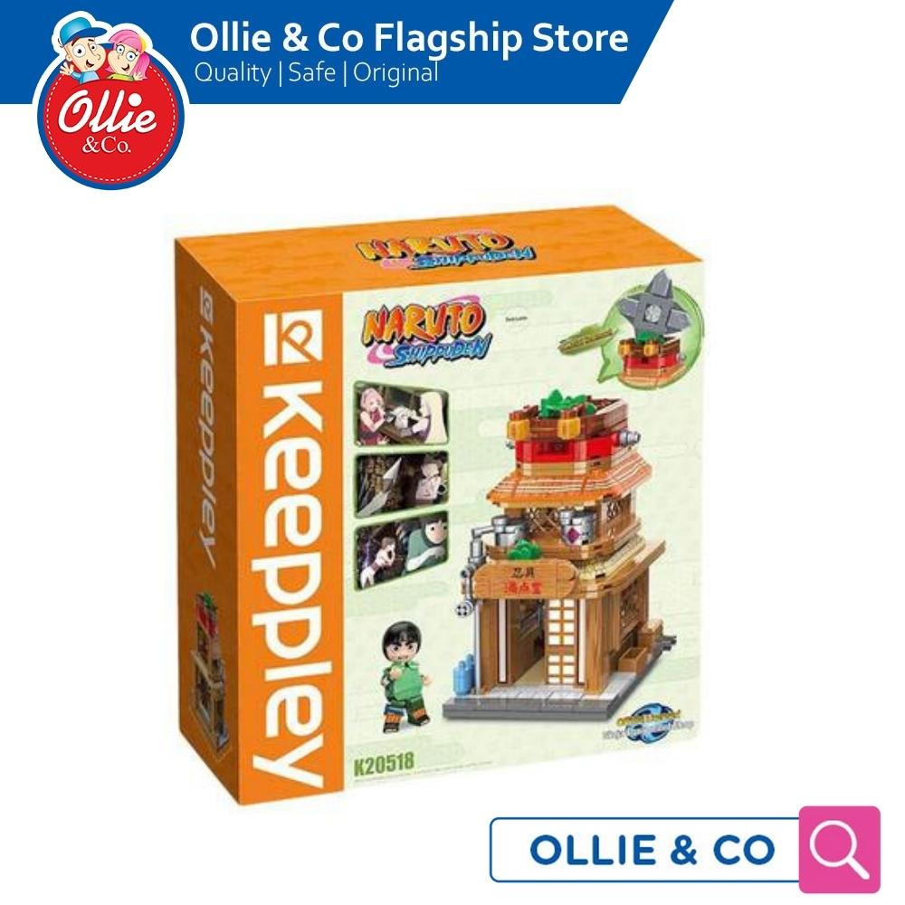 Keeppley Naruto Hardware Ninja Store Building Blocks Toy for Kids Ages ...