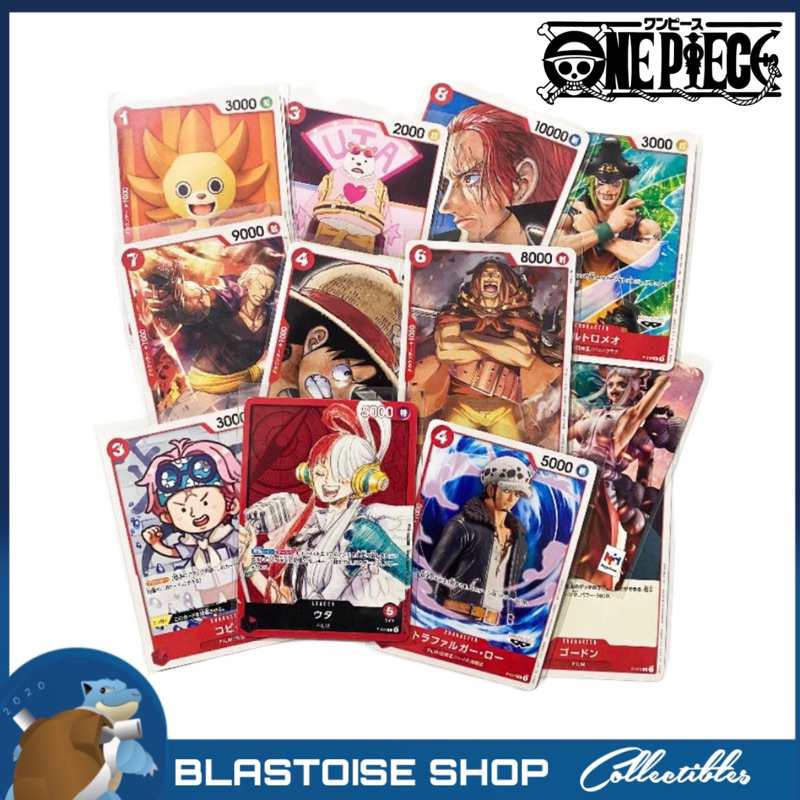 One Piece Film Red Tutorial Deck Movie Limited: Uta Shanks Luffy Sunny ...