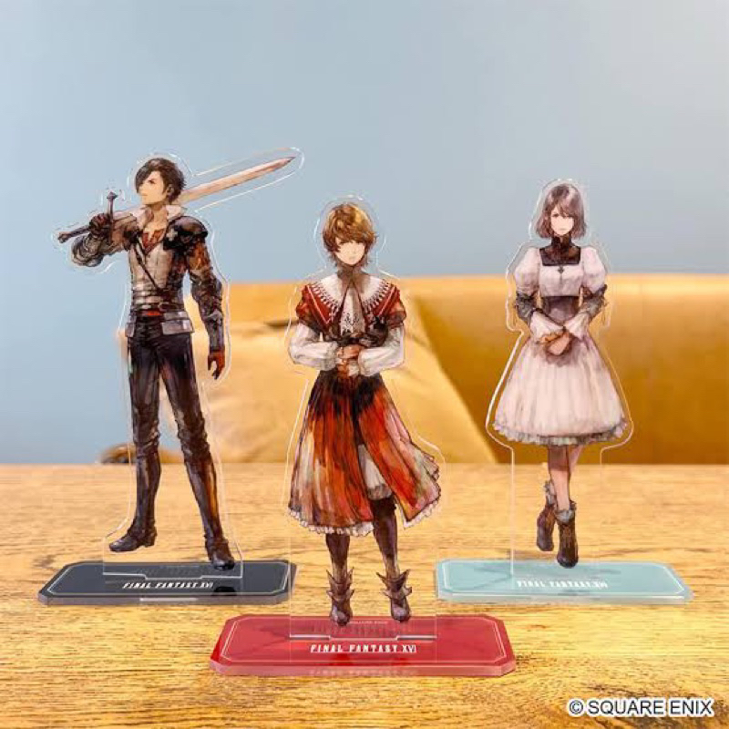 Final Fantasy XVI Clive Rosfield Jill Warrick Joshua Character Acrylic ...