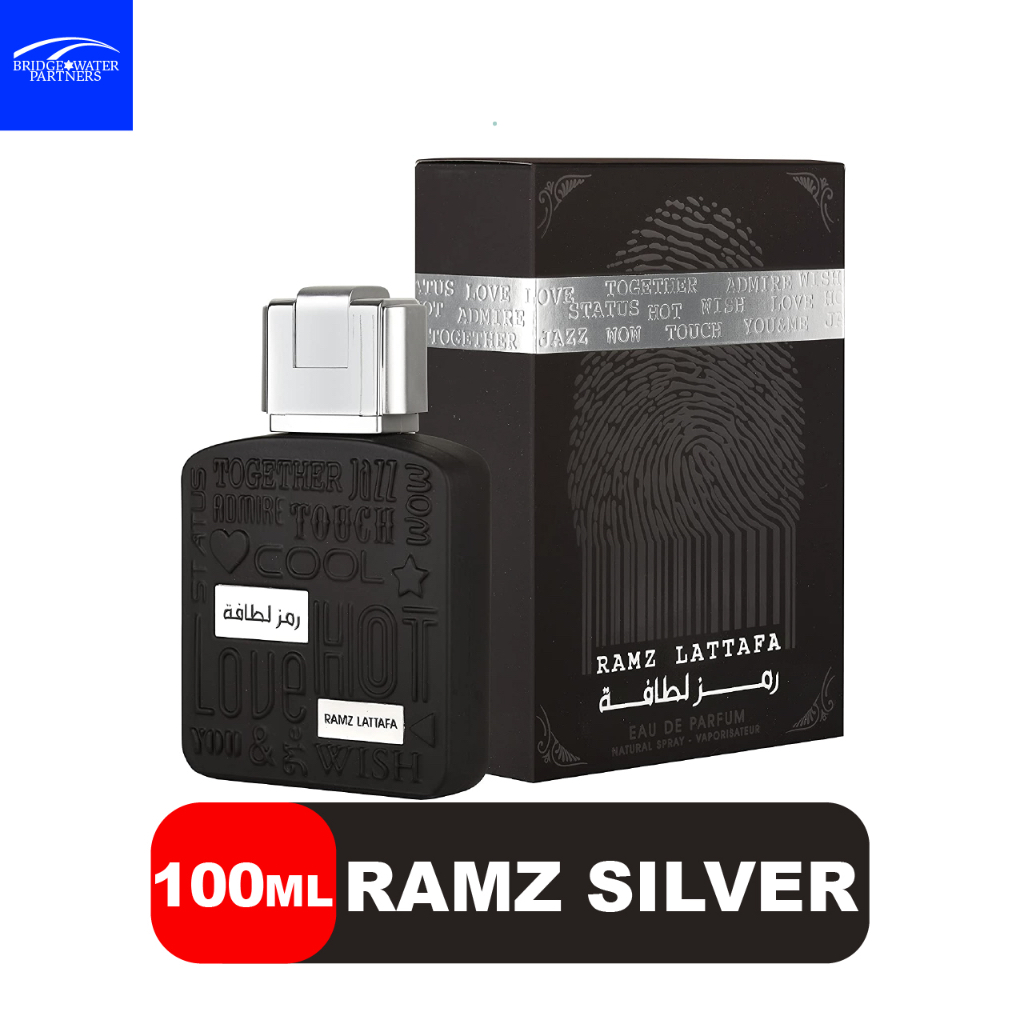 COD Lattafa Ramz Silver EDP (100ml) Black | Shopee Philippines
