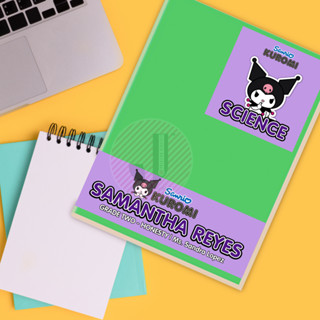 KUROMI Design NAME AND SUBJECT NOTEBOOK STICKER LABELS | SANRIO KUROMI ...