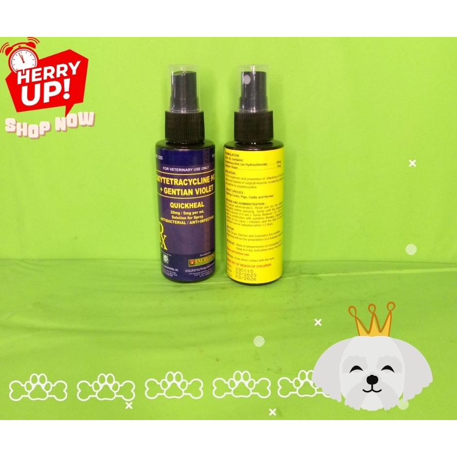 QUICK HEAL WOUND SPRAY FOR ANIMALS AND PETS - 50ML | Shopee Philippines