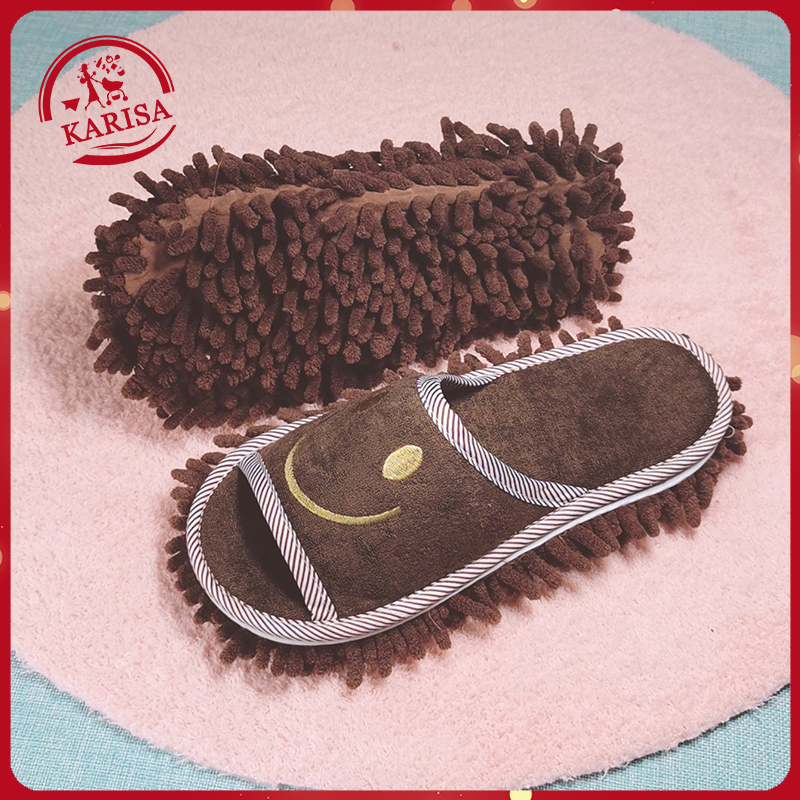 Lazy Mop Slippers Floor Dust Dirt Hair Cleaner Slipper Detachable ...