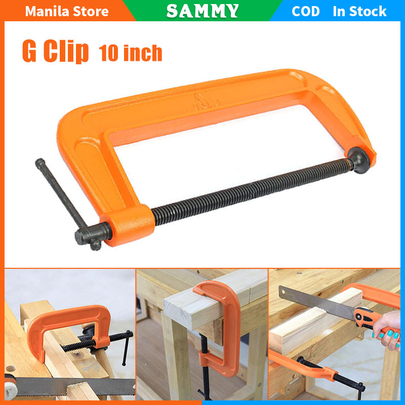 10" G Clip Woodworking Clamp Fixing Clip C Clamp Multifunctional Clamp ...