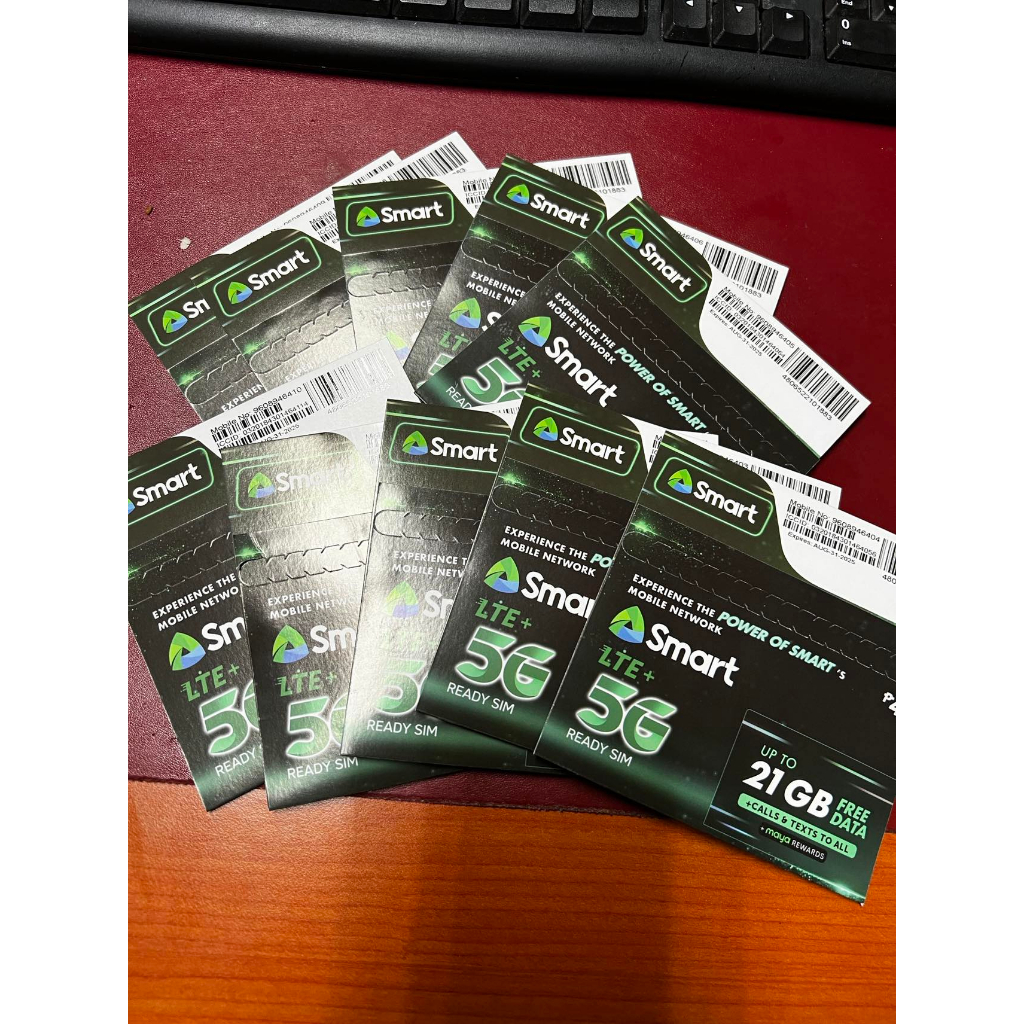 SMART SIM 5g/ triple cut | Shopee Philippines