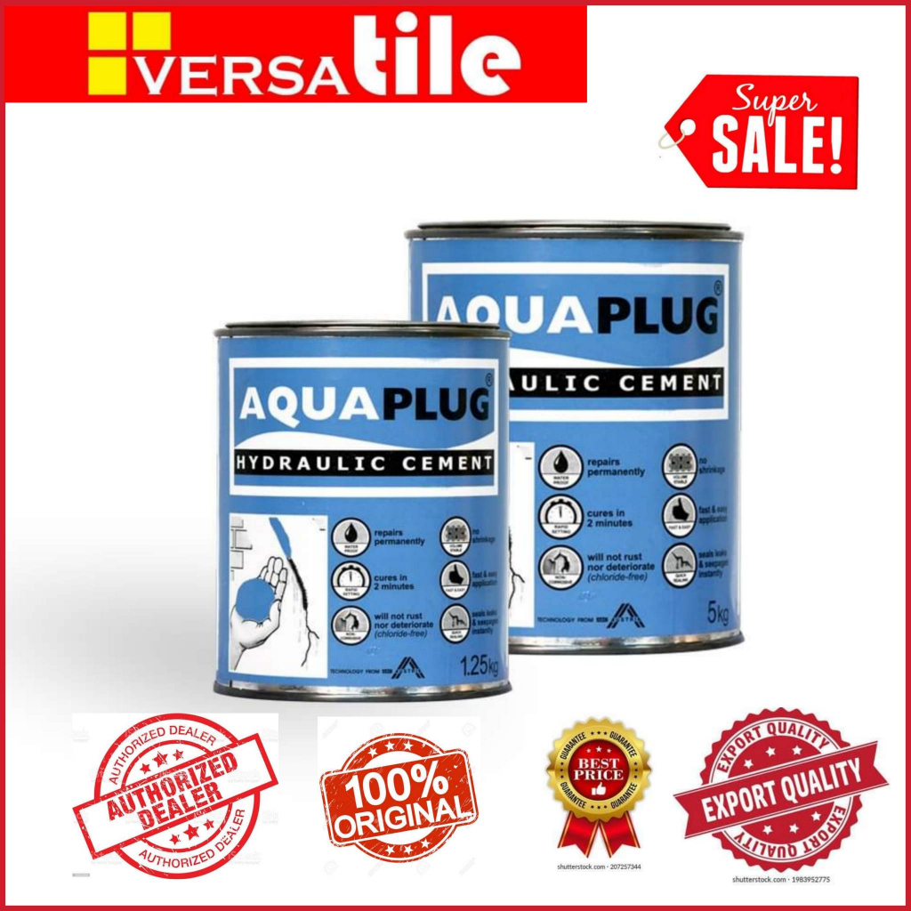 ABC Aquaplug (Hydraulic Cement) 1.25kg | Shopee Philippines